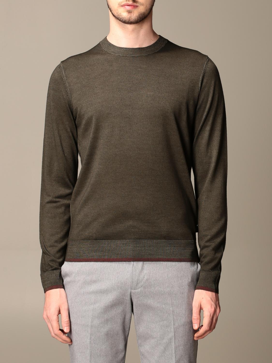 BOSS: Pull homme - Vert | Pull Boss 50435289 en ligne sur GIGLIO.COM