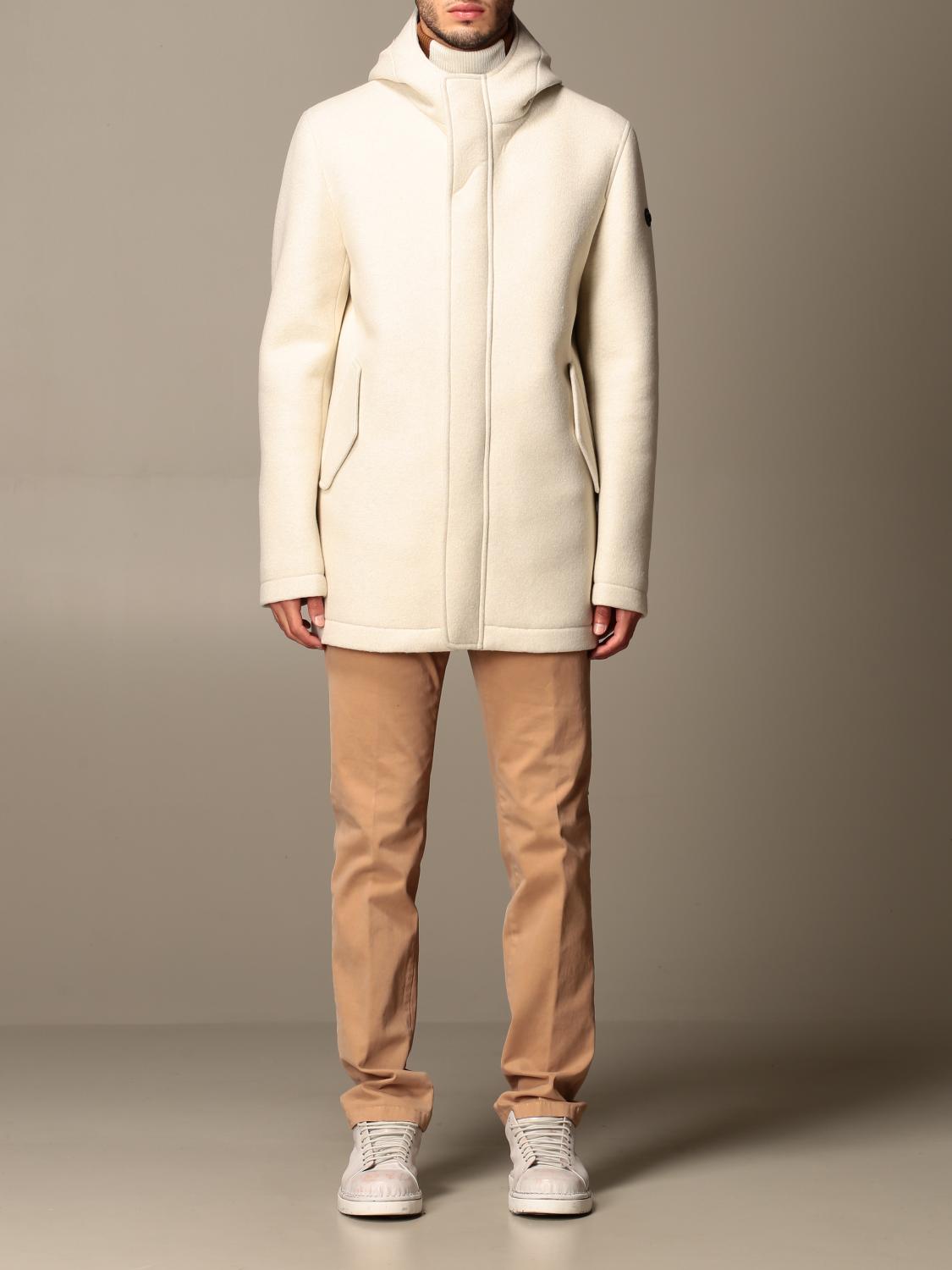 Manuel Ritz Outlet: hooded coat - Yellow Cream | Manuel Ritz jacket ...