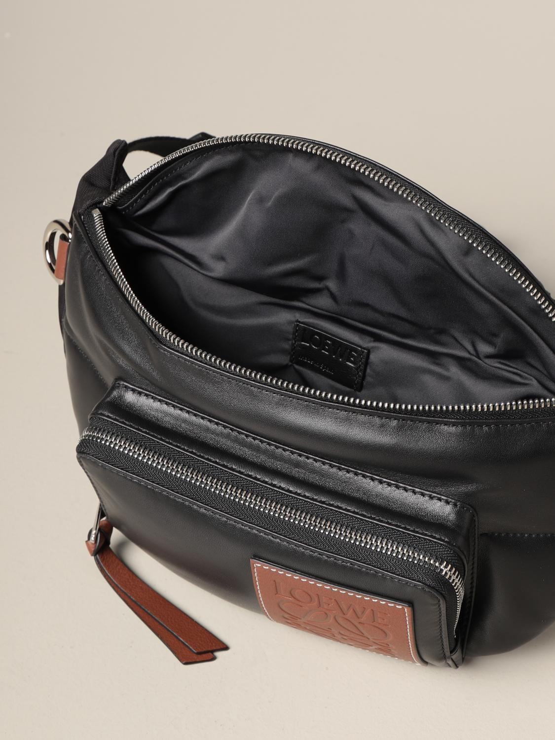 LOEWE: Belt bag men - Black | Belt Bag Loewe 33573W75 GIGLIO.COM