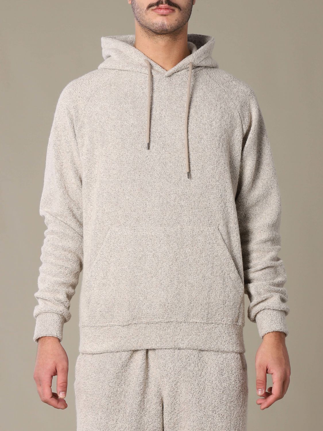 SILTED: Basic hoodie | Sweatshirt Silted Men Beige | Sweatshirt Silted ...