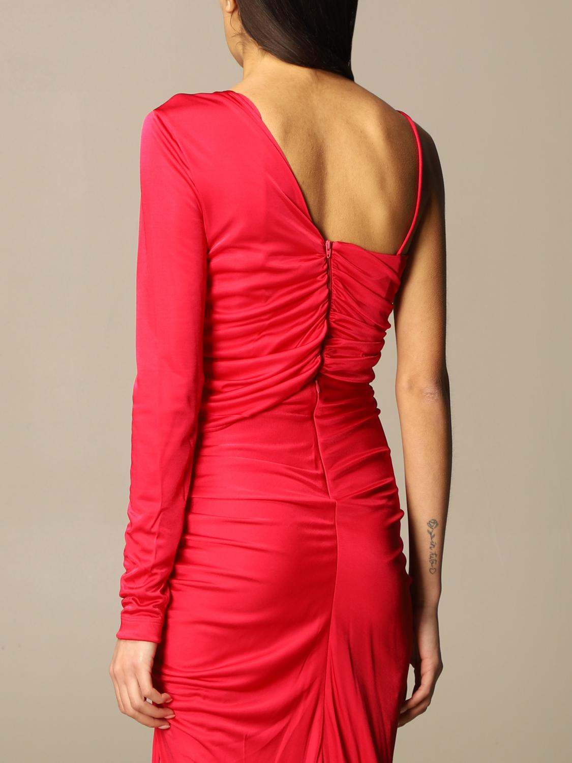 Top cropped The Asymmetrical Attic | Top The Attico Women Red | Top The ...