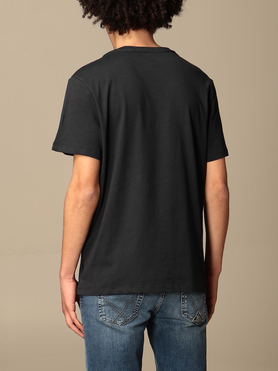 PEUTEREY: cotton t-shirt with logo | T-Shirt Peuterey Men Blue | T ...