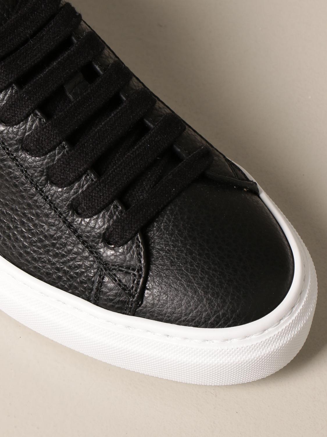 FABIANA FILIPPI: sneakers in hammered leather - Black | Sneakers ...