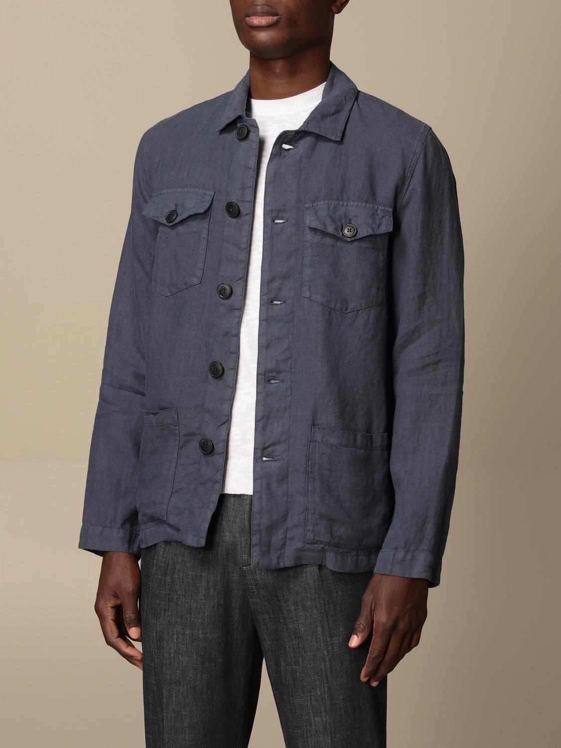 ALTEA: Jacket men | Jacket Altea Men Blue | Jacket Altea 2157324 GIGLIO.COM