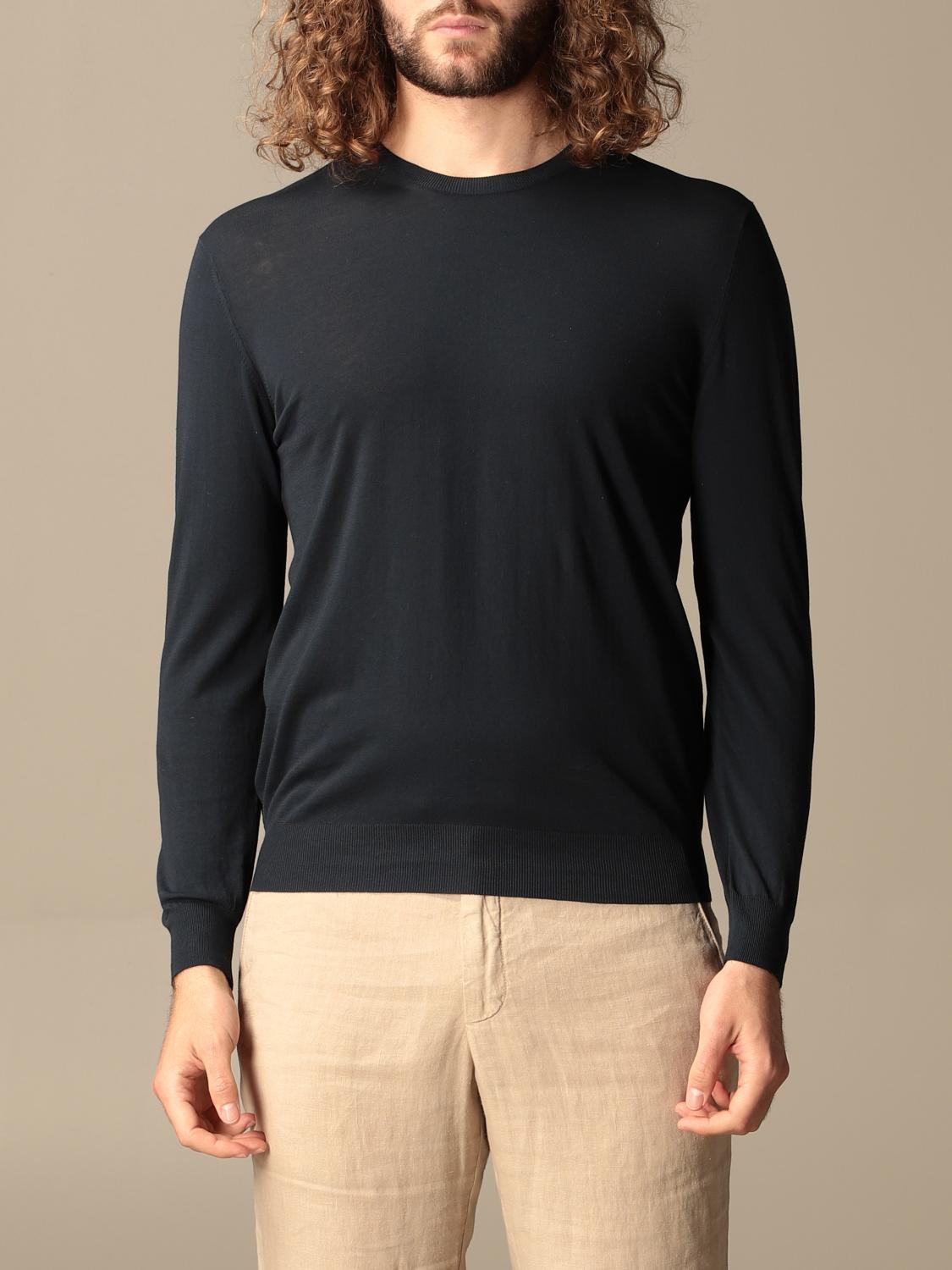 Altea Outlet: Sweater men - Blue | Sweater Altea 2151020 GIGLIO.COM