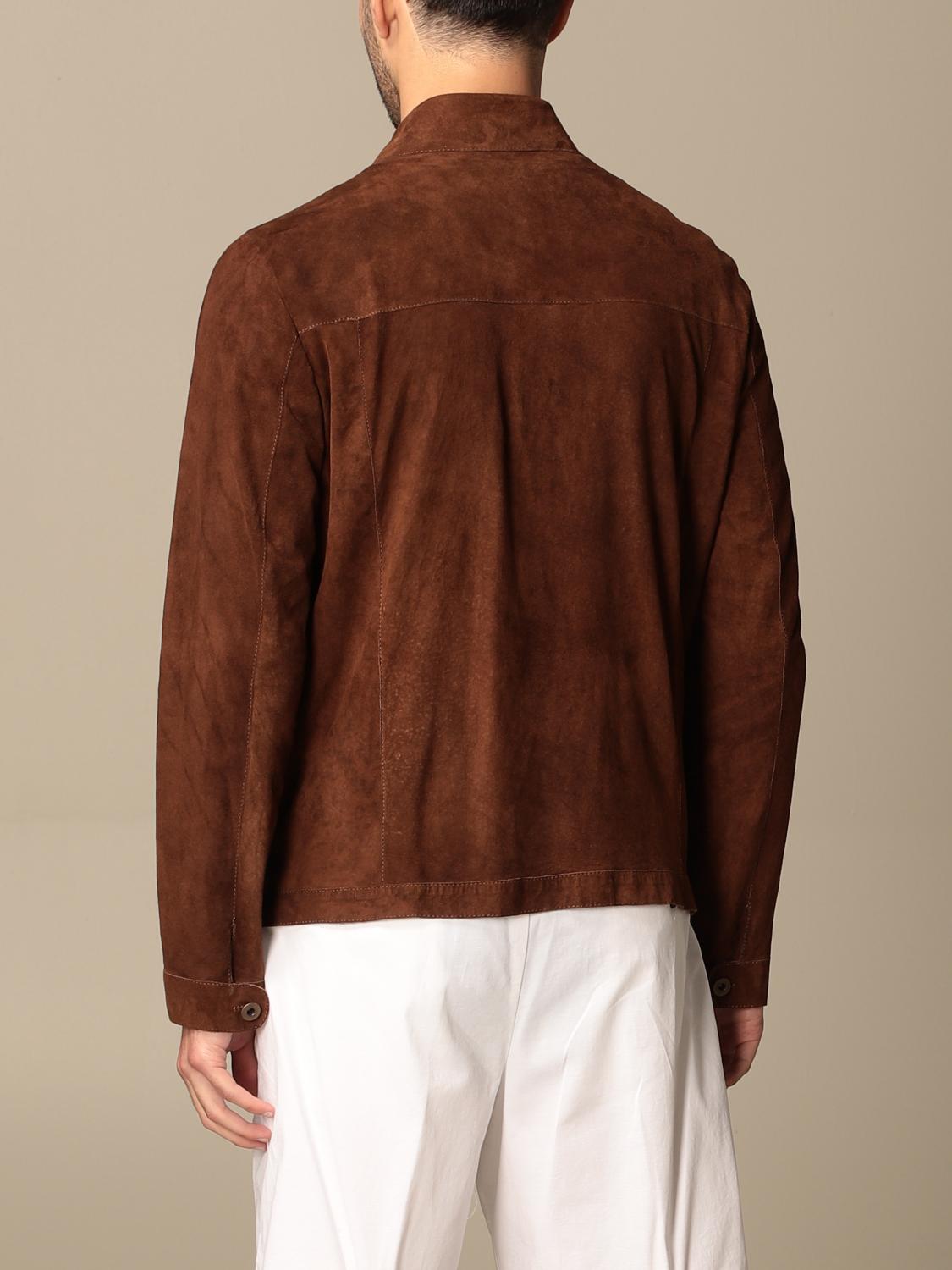 SALVATORE SANTORO: Jacket men | Jacket Salvatore Santoro Men Brown ...