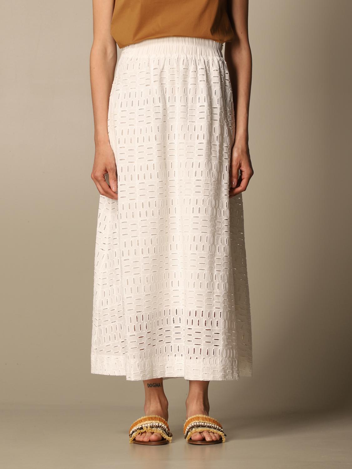 ALPHA STUDIO: Skirt women | Skirt Alpha Studio Women Milk | Skirt Alpha ...
