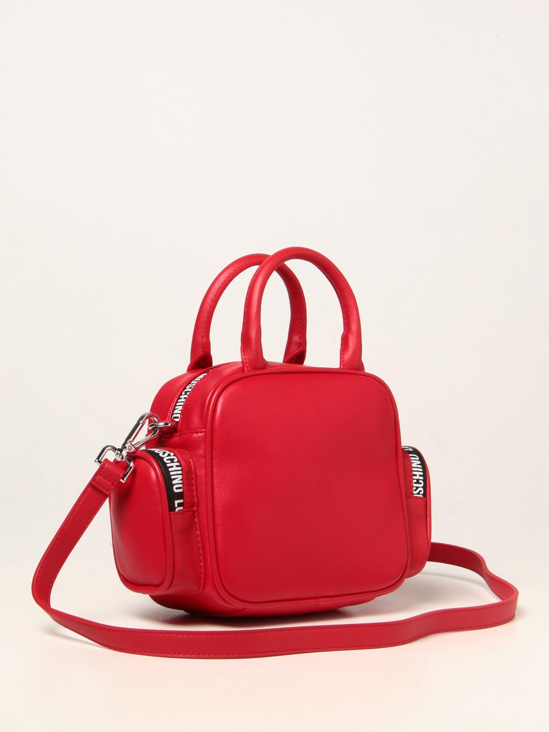 LOVE MOSCHINO: Handtasche damen - Rot | Mini- Tasche Love Moschino ...
