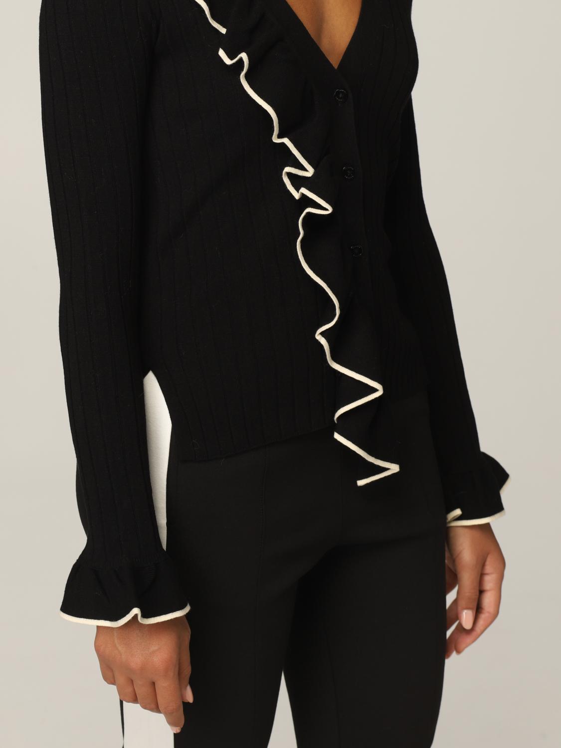 TWINSET: Twin-set cardigan in viscose blend - Black | Twinset cardigan ...