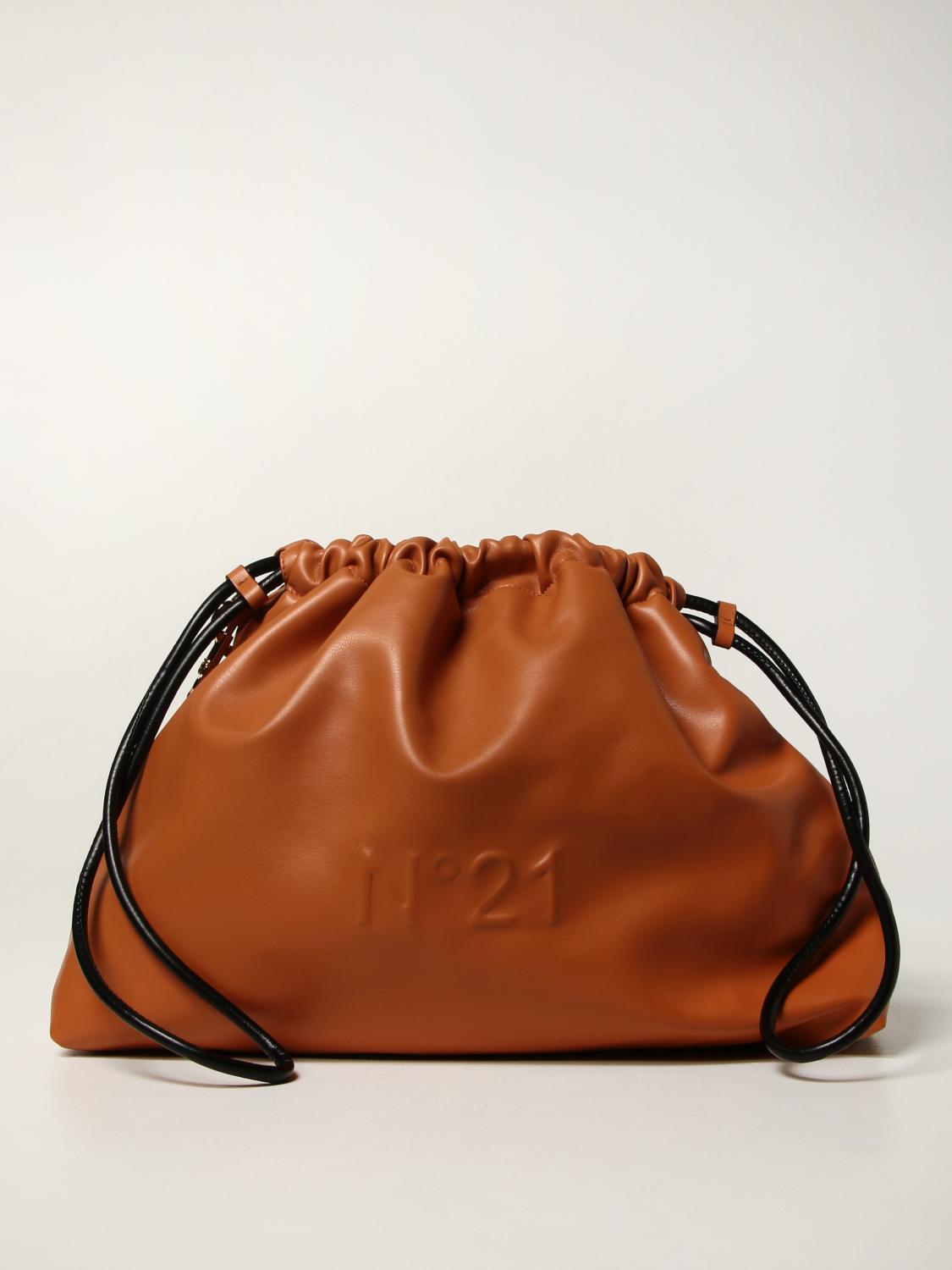 N° 21: N ° 21 bag in synthetic leather with logo - Orange | N° 21 ...