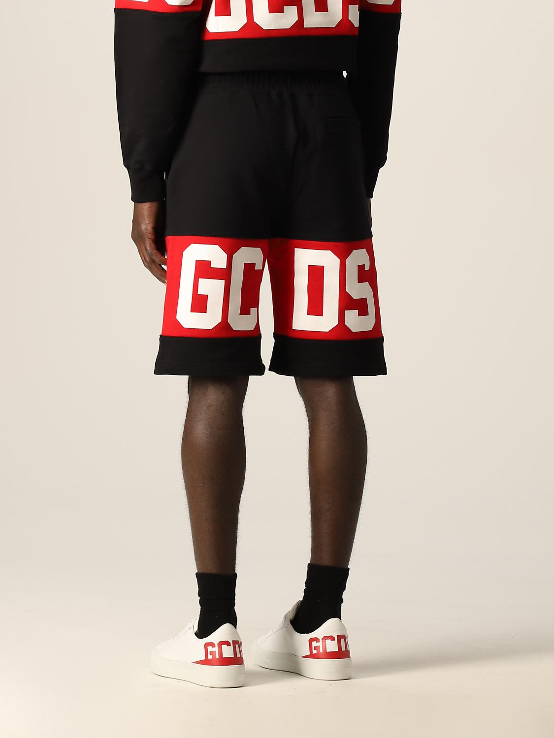 GCDS: Short men | Short Gcds Men Black | Short Gcds CC94M031004 GIGLIO.COM