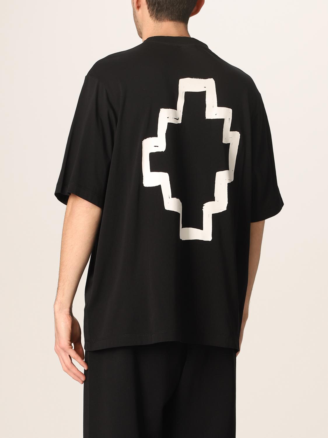 MARCELO BURLON: County Of Milan t-shirt with back logo - Black ...