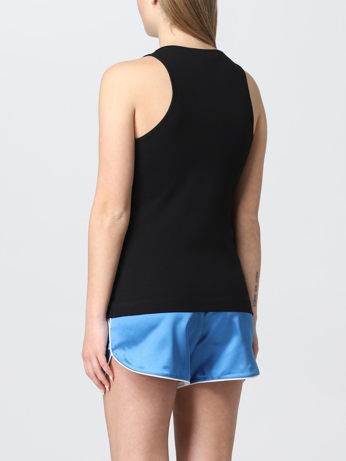 Love Moschino Outlet: top for woman - Black | Love Moschino top ...