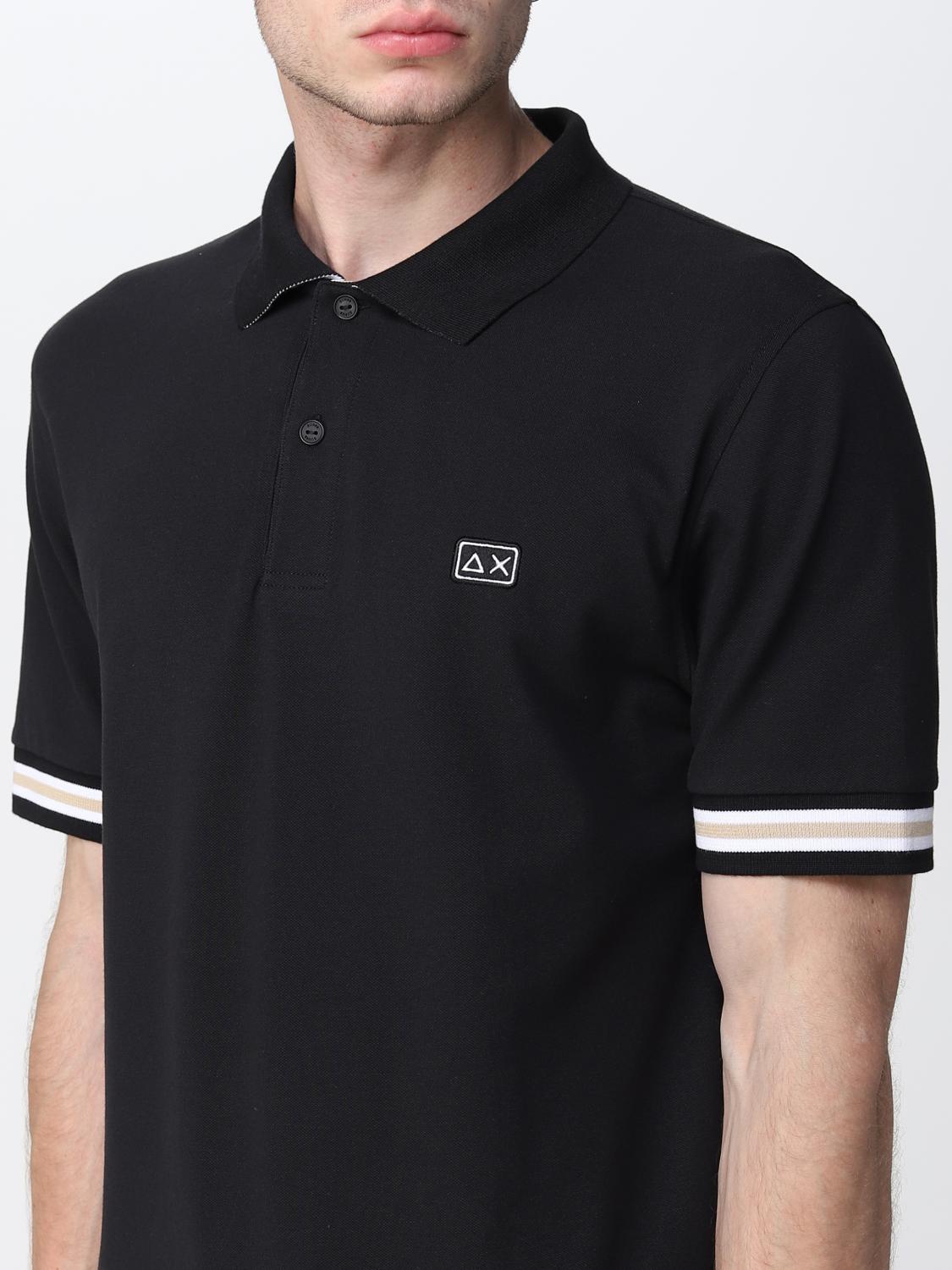 Sun 68 Outlet: Herren Polo - Schwarz | Sun 68 Polo A32114 online auf ...