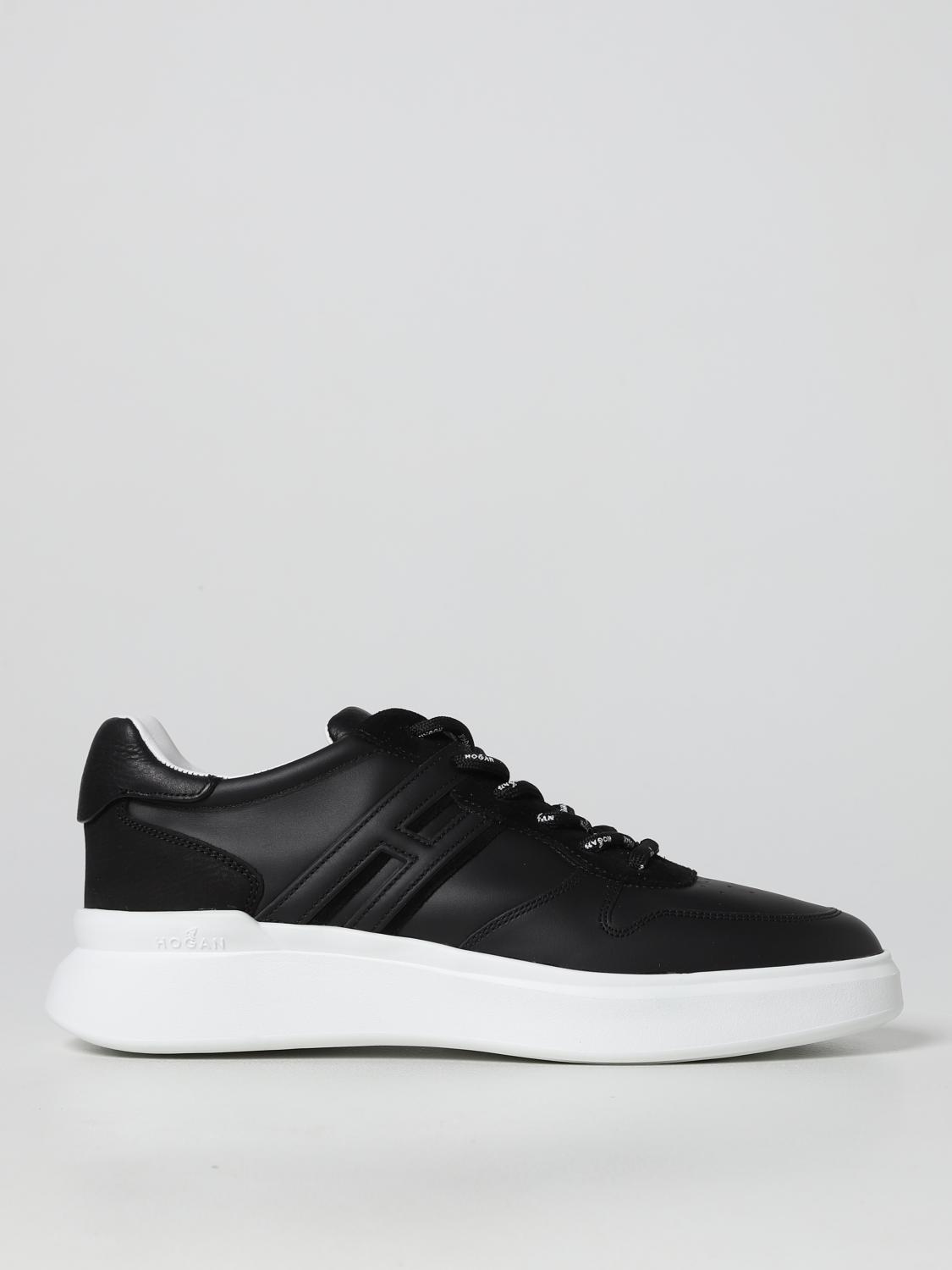 HOGAN: Sneakers H580 in pelle - Nero 1 | Sneakers Hogan HXM5800EF211NH ...