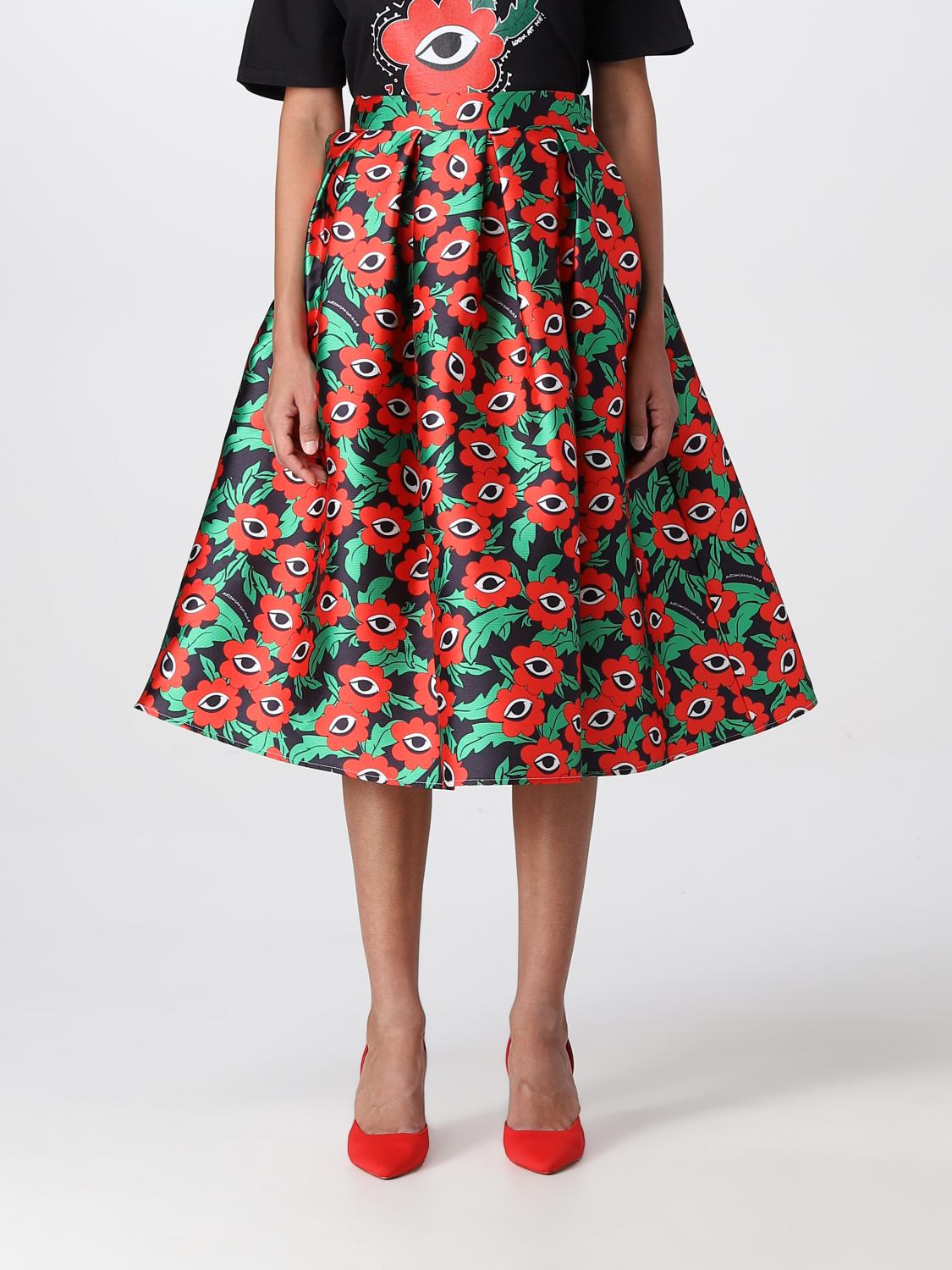 ALESSANDRO ENRIQUEZ: skirt for woman - Multicolor | Alessandro Enriquez ...