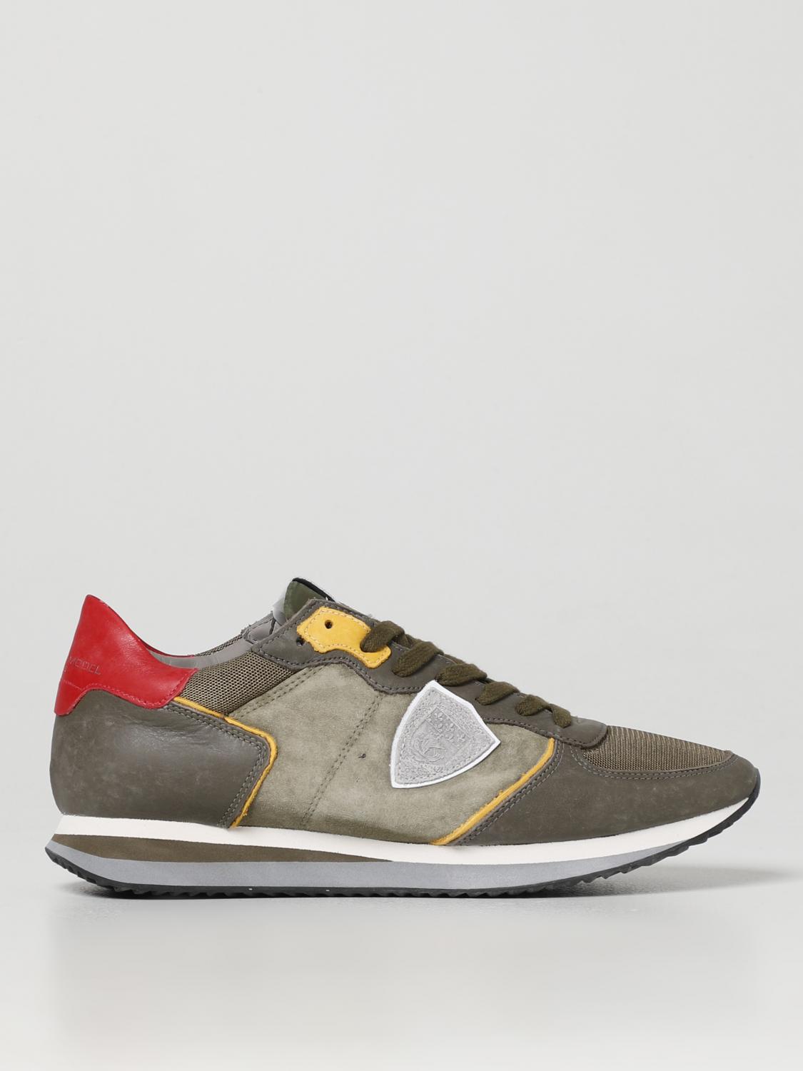 PHILIPPE MODEL: sneakers for man - Multicolor | Philippe Model sneakers ...