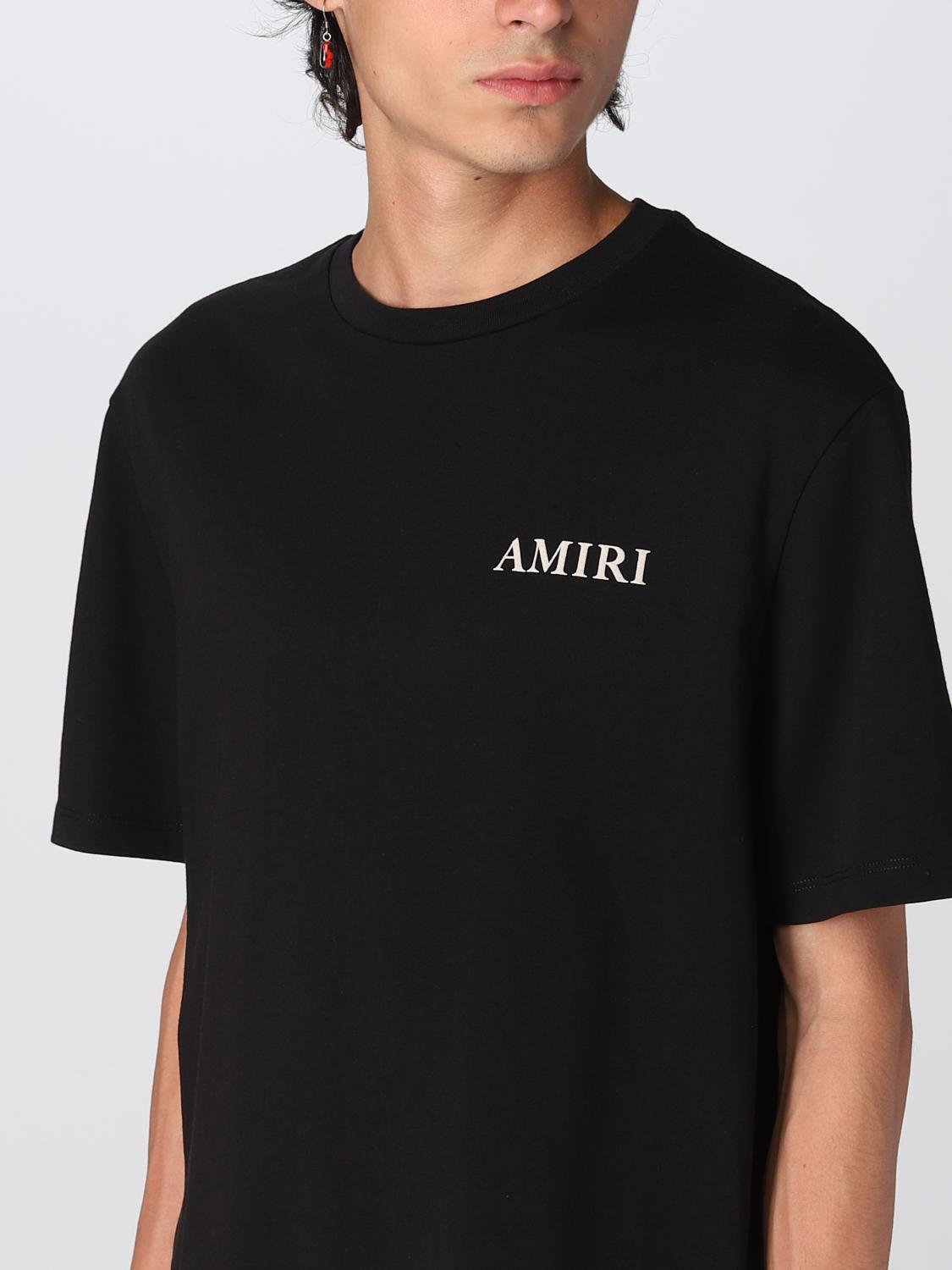 AMIRI: Camiseta para hombre, Negro | Camiseta Amiri MJL010 en línea en ...