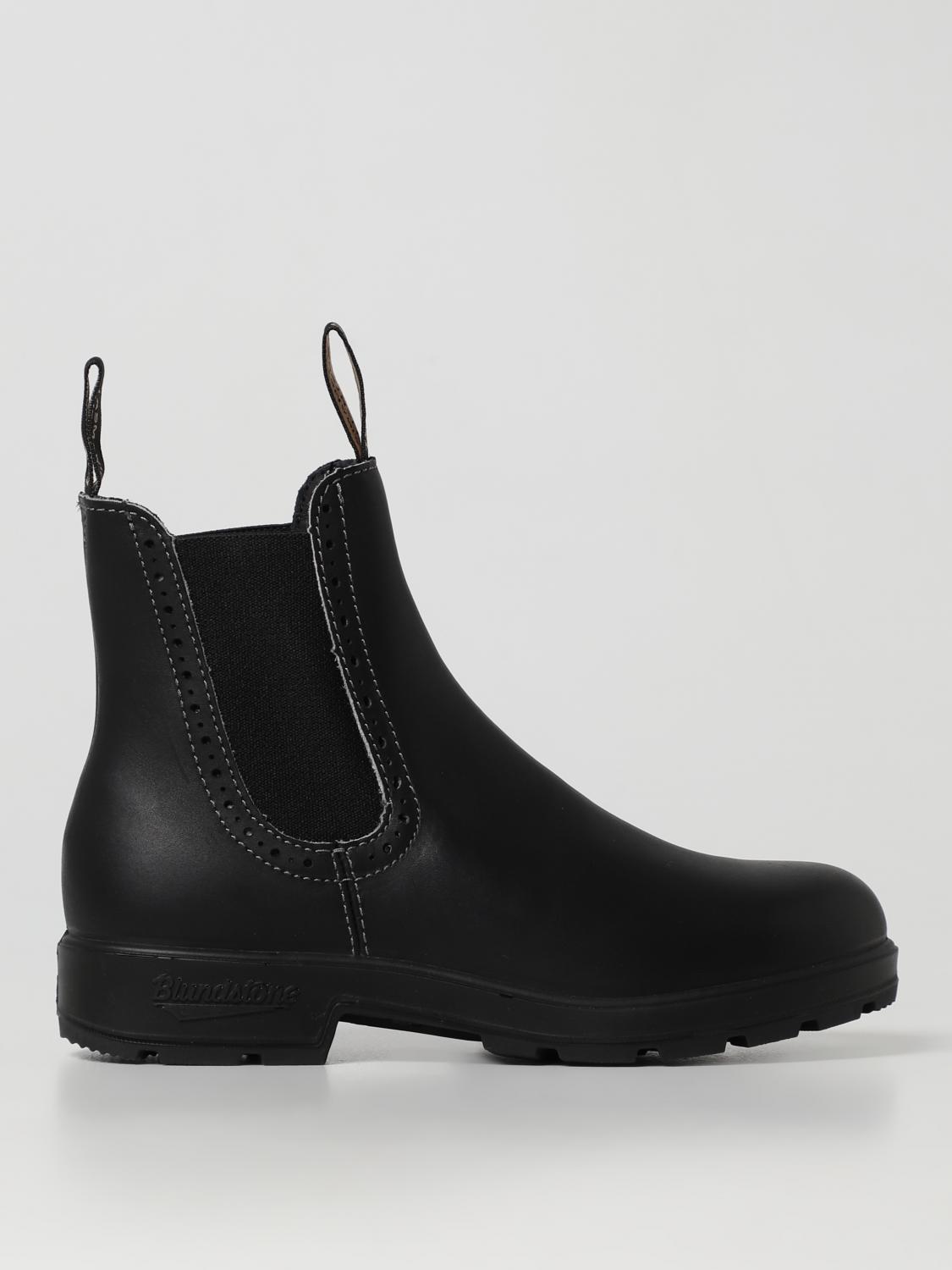 BLUNDSTONE: Botines planos para mujer, Negro | Botines Planos ...