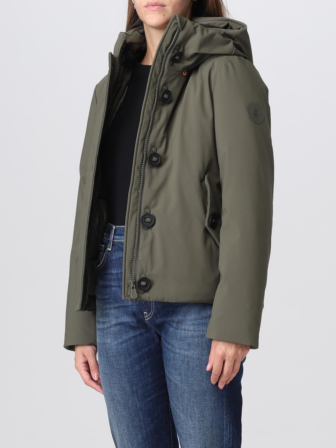 SAVE THE DUCK: Damen Jacke - Grün | Save The Duck Jacke P30414WSMEG15 ...