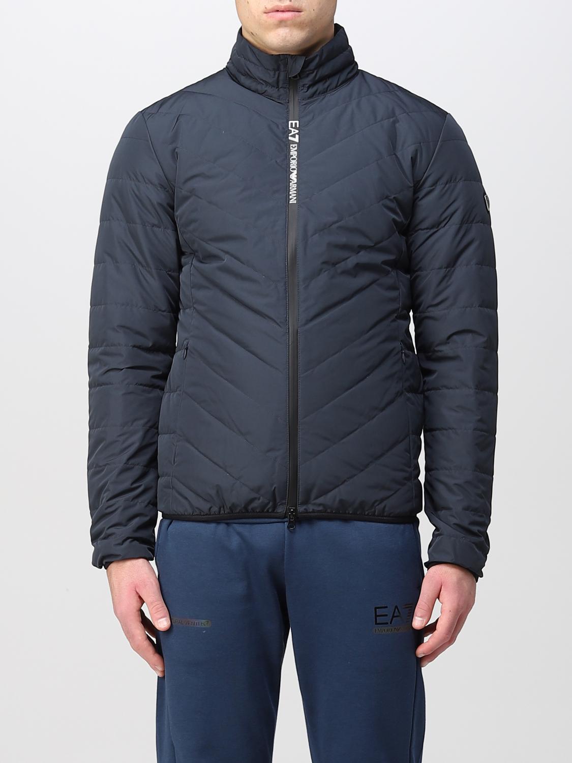 EA7: jacket for man - Blue | Ea7 jacket 8NPB06PNE1Z online at GIGLIO.COM