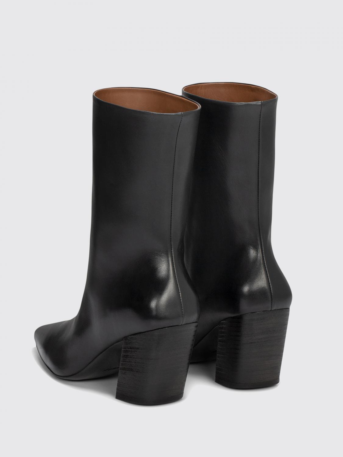 MARSÈLL: Damen Flache Stiefeletten - Schwarz | Marsèll Flache ...