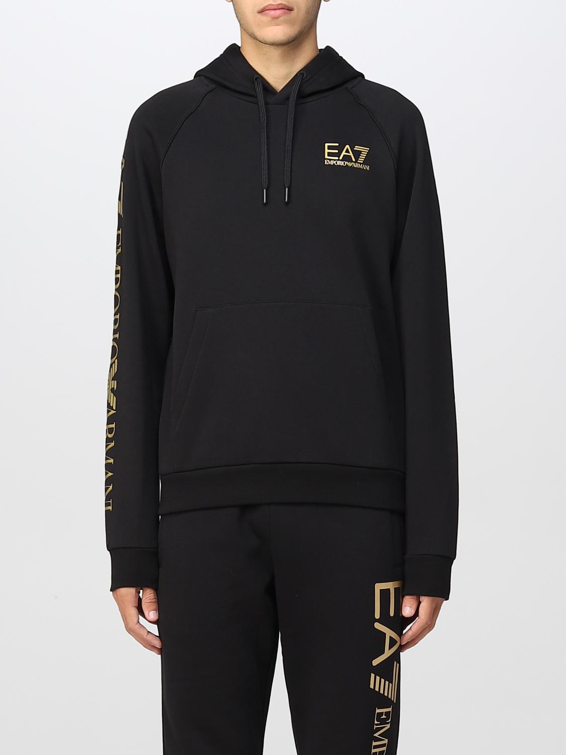 EA7: Felpa uomo - Nero | Felpa Ea7 8NPM08PJ07Z online su GIGLIO.COM