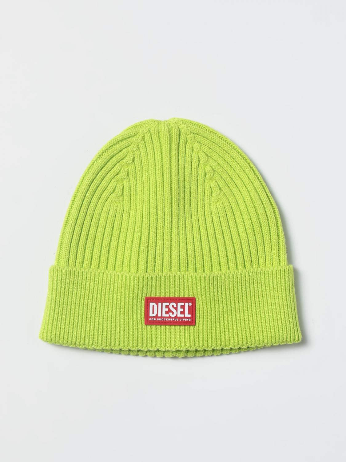 DIESEL CAPPELLO: Cappello in lana e cotone | Cappello Diesel uomo ...