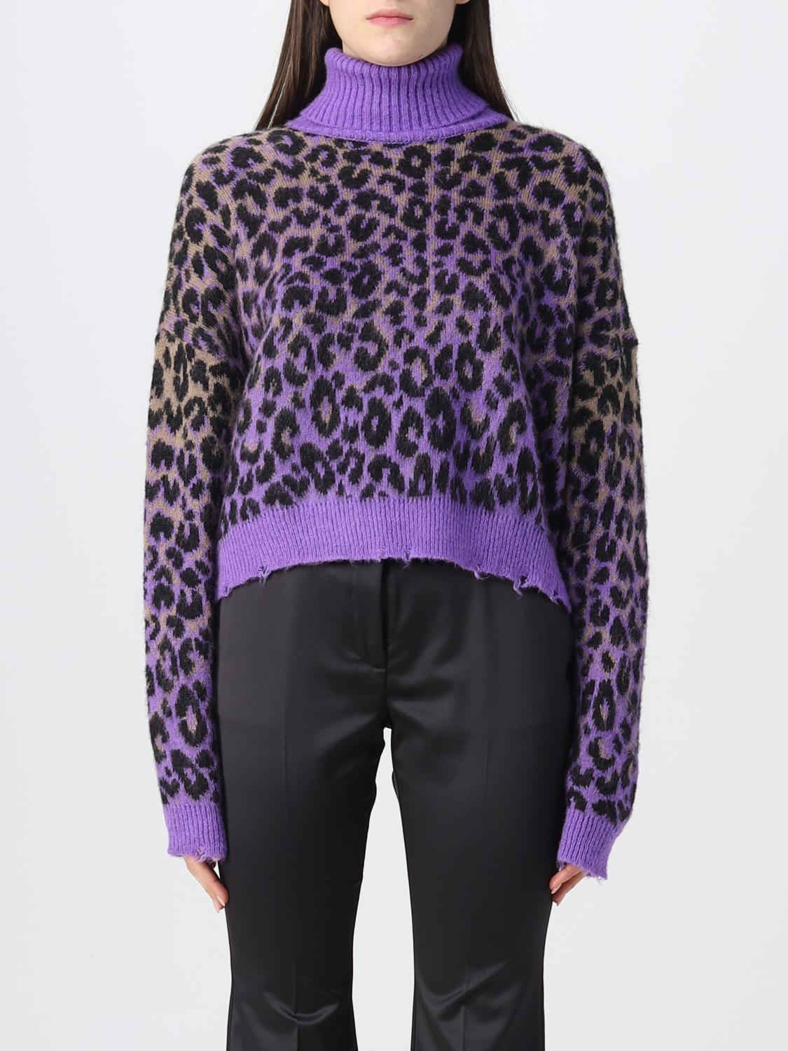 ANIYE BY: sweater for woman - Violet | Aniye By sweater 181519 online ...