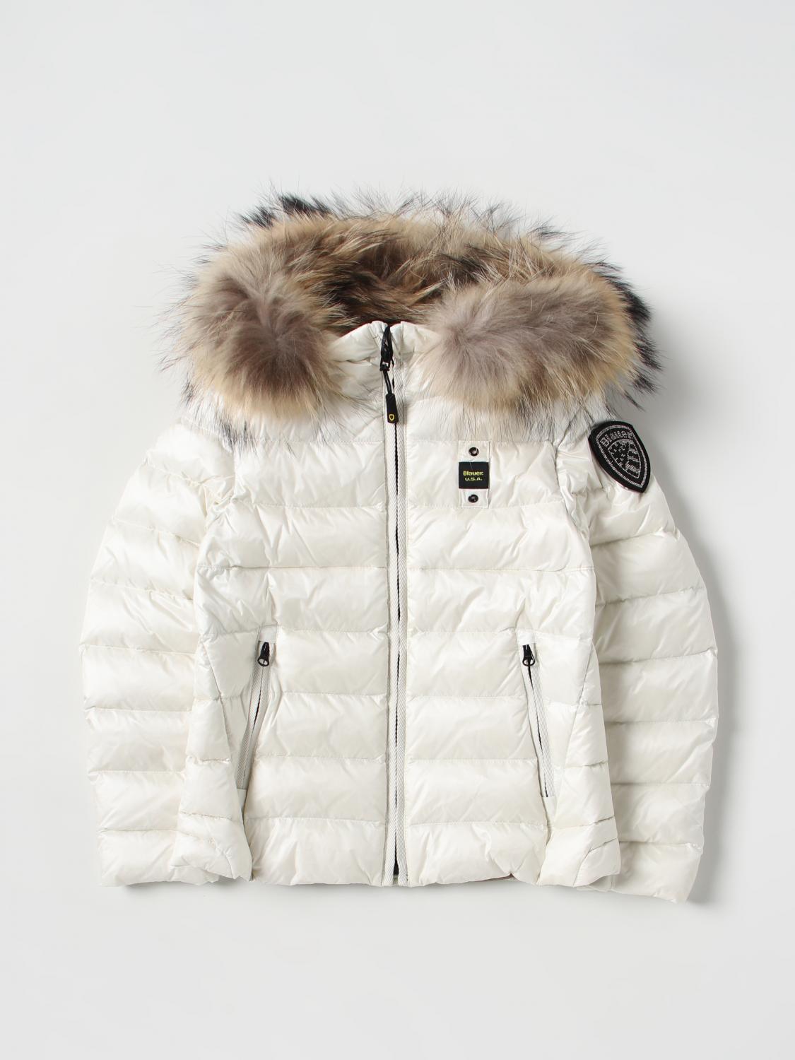 BLAUER: Giacca bambina - Avorio | Giacca Blauer 22WBLGC03616005050 ...