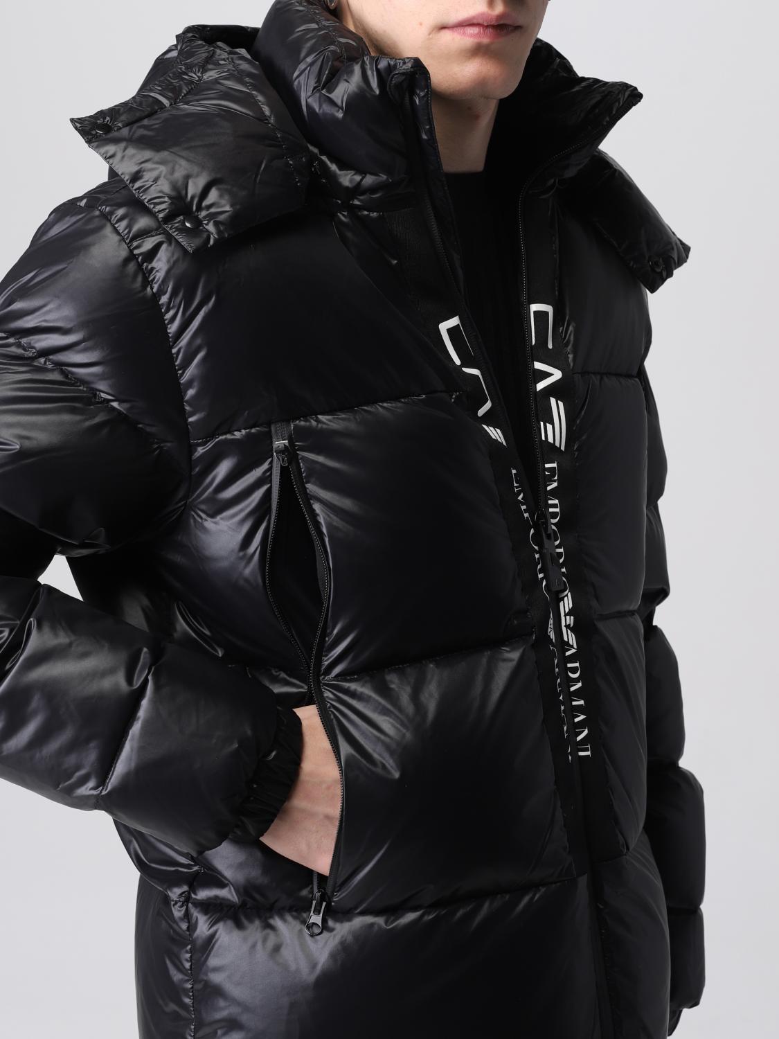 EA7: jacket for man - Black | Ea7 jacket 6LPB01PNR4Z online on GIGLIO.COM