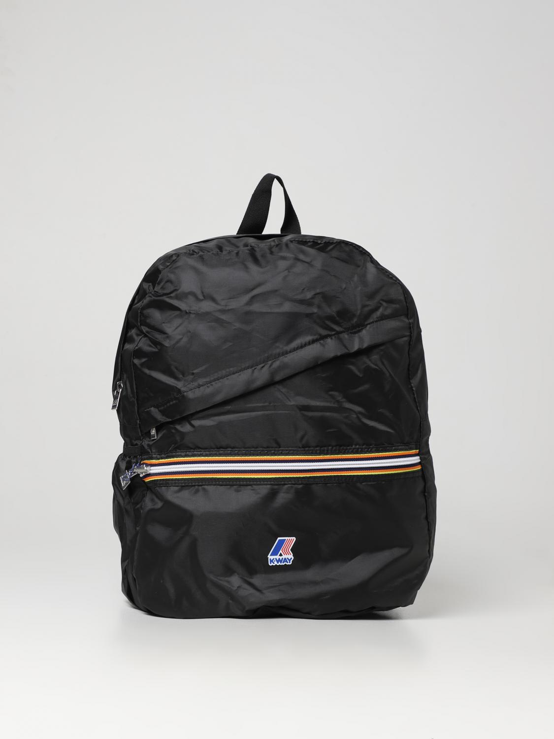 K-WAY: Zaino in nylon - Nero | Zaino K-Way K1111HW online su GIGLIO.COM