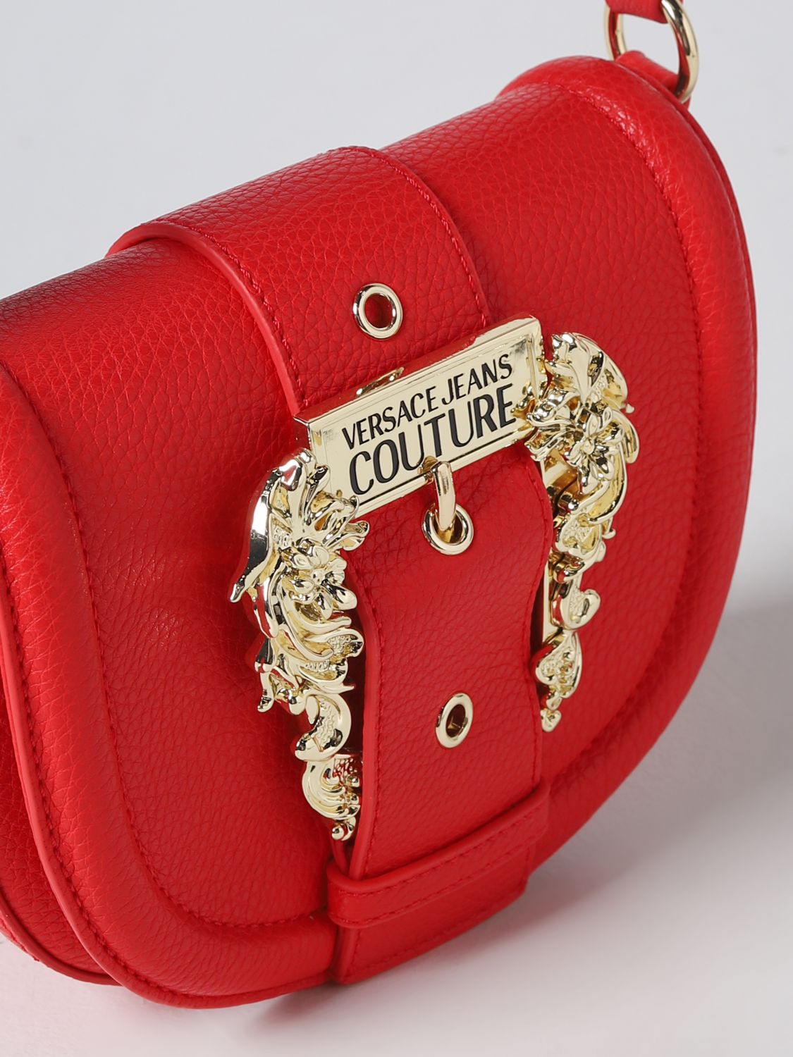 VERSACE JEANS COUTURE: mini bag for woman - Orange | Versace Jeans ...