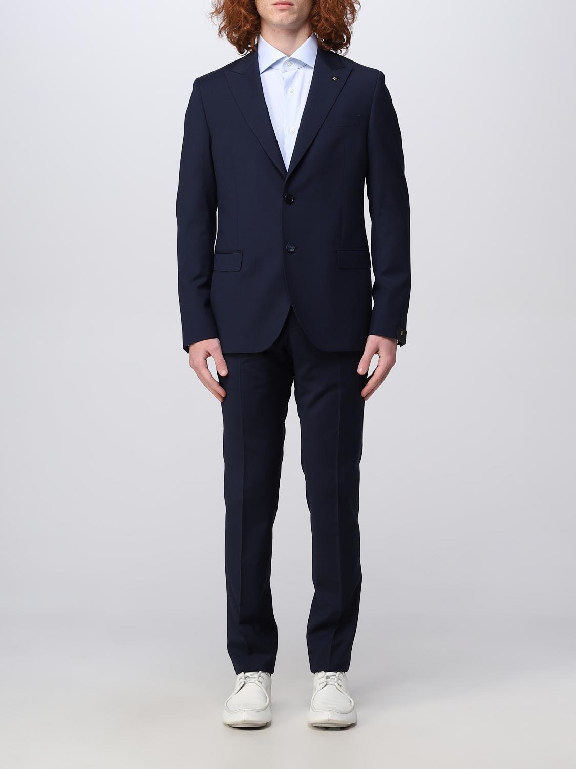 MANUEL RITZ: suit for man - Blue | Manuel Ritz suit 3430A3328230002 ...