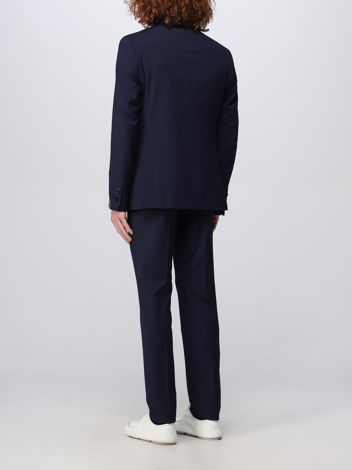 MANUEL RITZ: suit for man - Blue | Manuel Ritz suit 3430A3328230002 ...