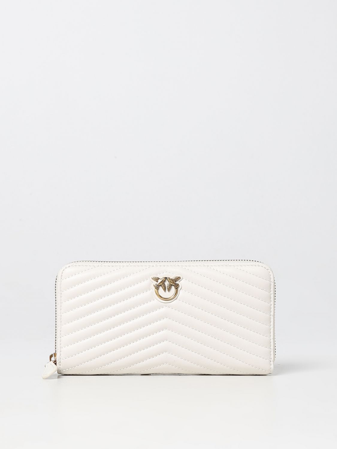 PINKO: wallet for woman - Ivory | Pinko wallet 100250A0GK online on ...