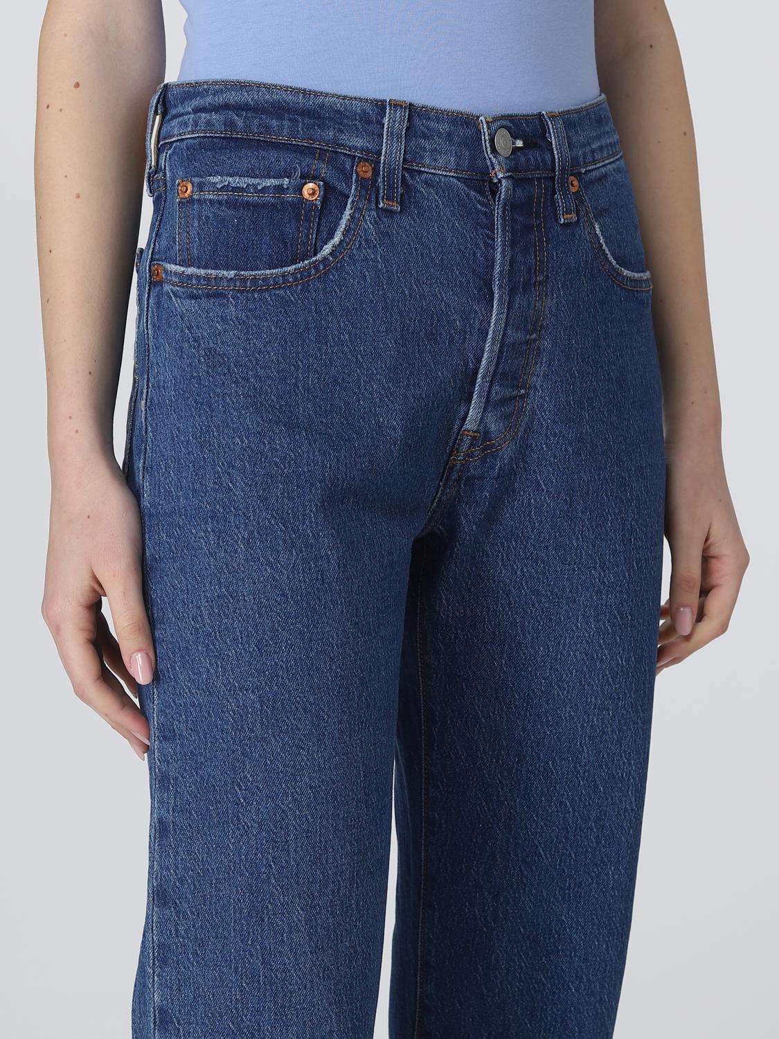 LEVI'S: Jeans donna - Blue | Jeans Levi's 362000225 online su GIGLIO.COM