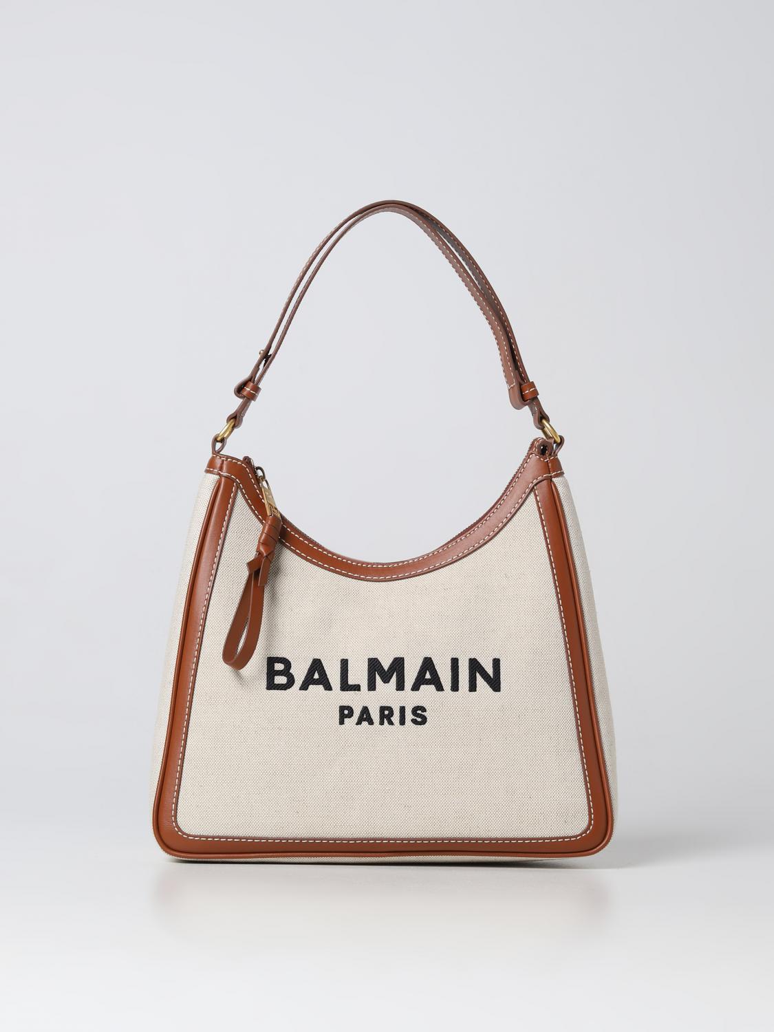 Balmain Shoulder Bag Woman In Brown | ModeSens