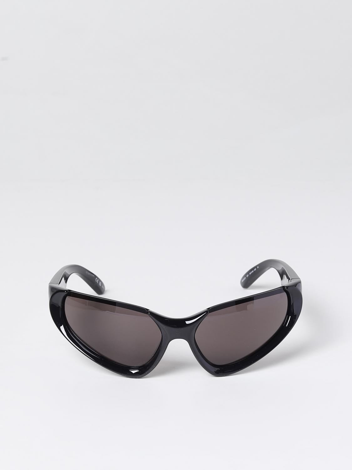 BALENCIAGA: Occhiali da sole in acetato - Grigio | Occhiali Da Sole ...