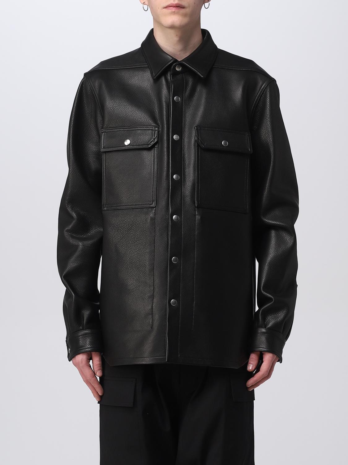 RICK OWENS：Rick Owens外套男士 - 黑色 | Rick Owens外套RU01C4729LC在线就在GIGLIO.COM