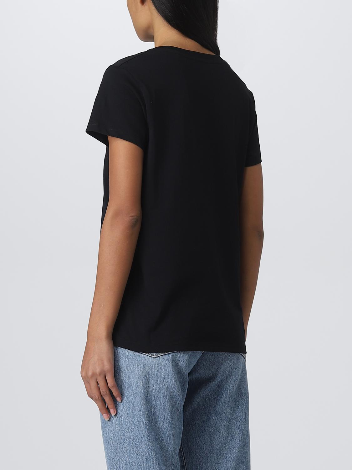 LEVI'S: t-shirt for woman - Black | Levi's t-shirt 173690201 online on ...