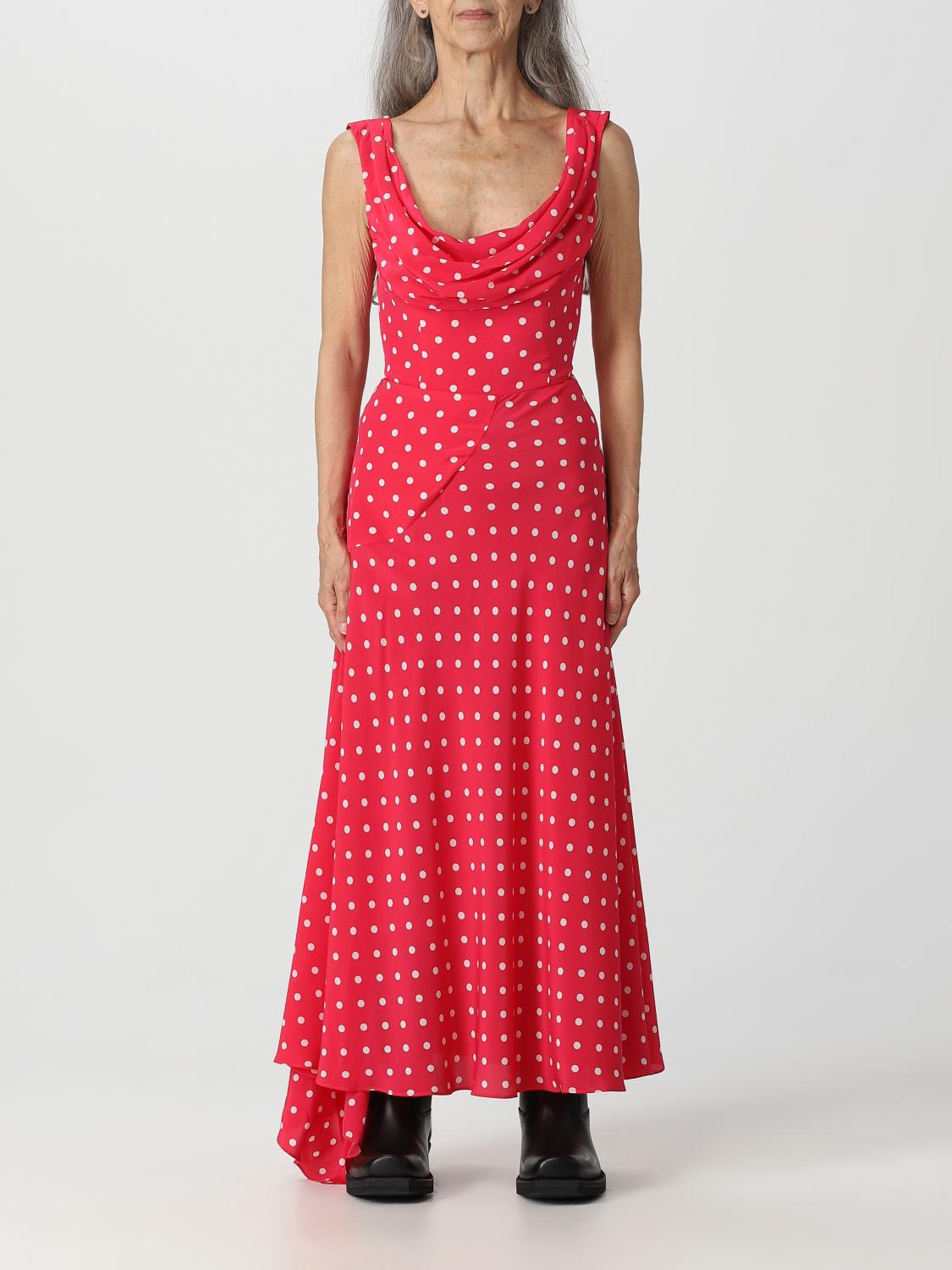 ALESSANDRA RICH: dress for woman - Strawberry | Alessandra Rich dress ...