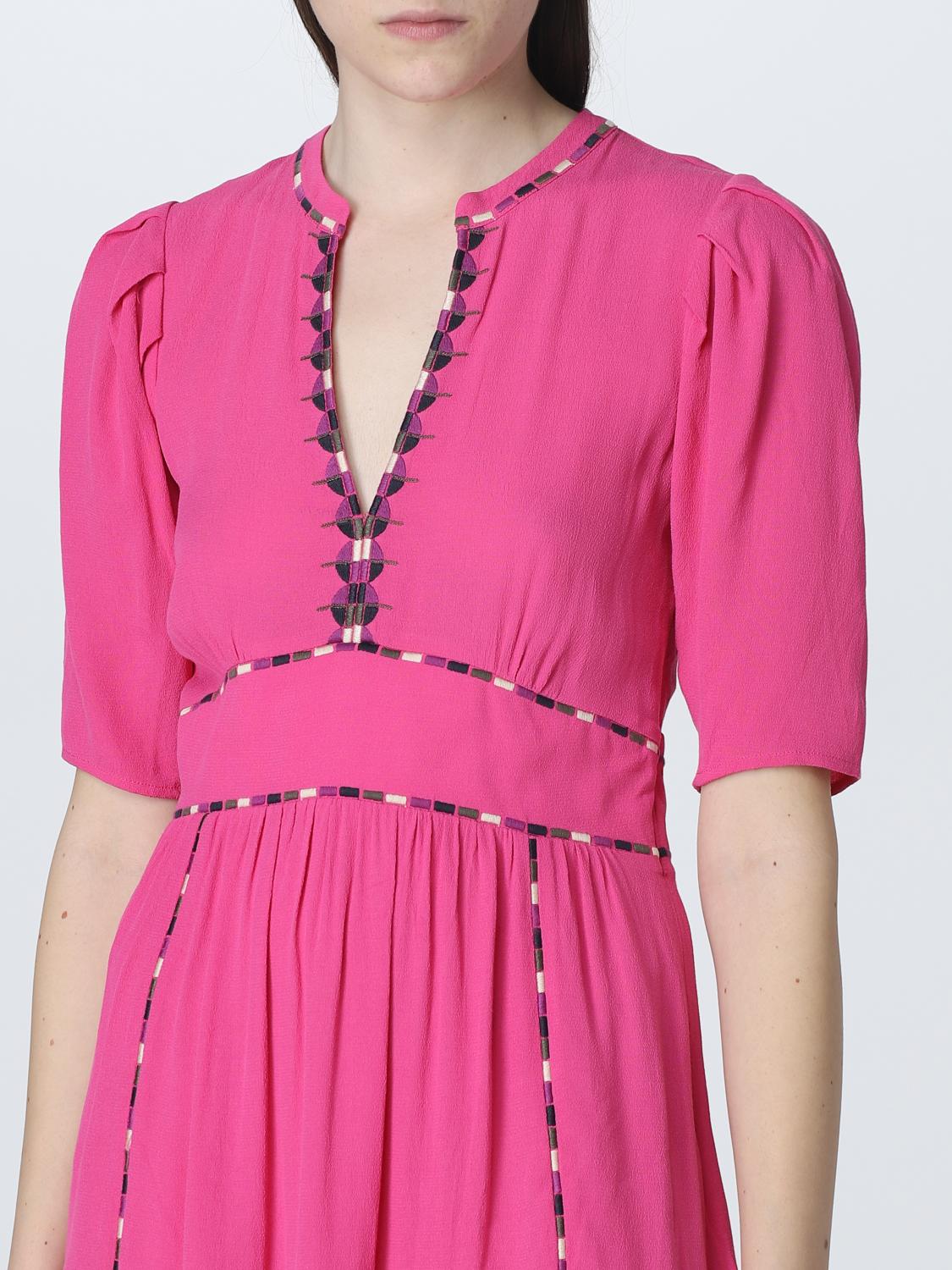 BA&SH: Robes femme - Rose | Robes Ba&Sh TERESA en ligne sur GIGLIO.COM