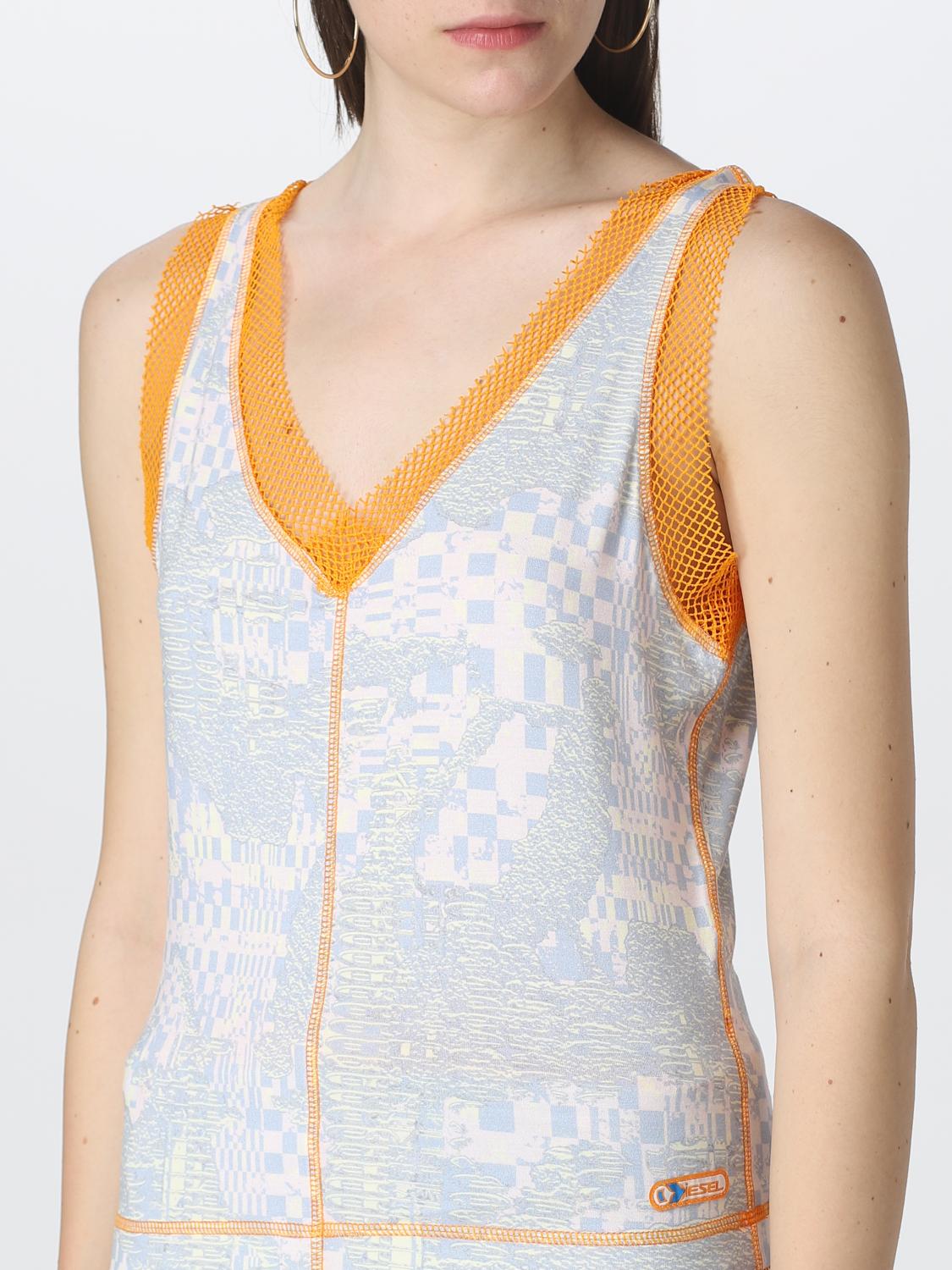 DIESEL: top for woman - Multicolor | Diesel top A088600GEAF online on ...