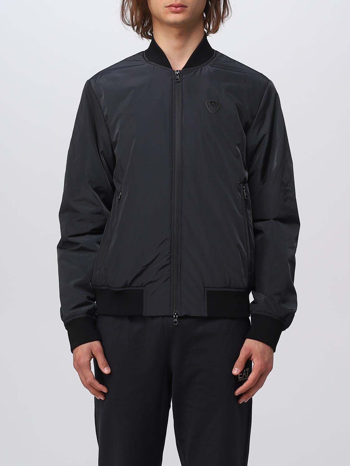 EA7: jacket for man - Blue | Ea7 jacket 8NPB10PN7LZ online on GIGLIO.COM