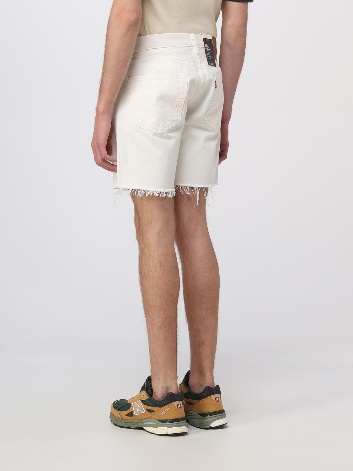 Levis Short For Man White Levis Short 852210029 Online On Gigliocom