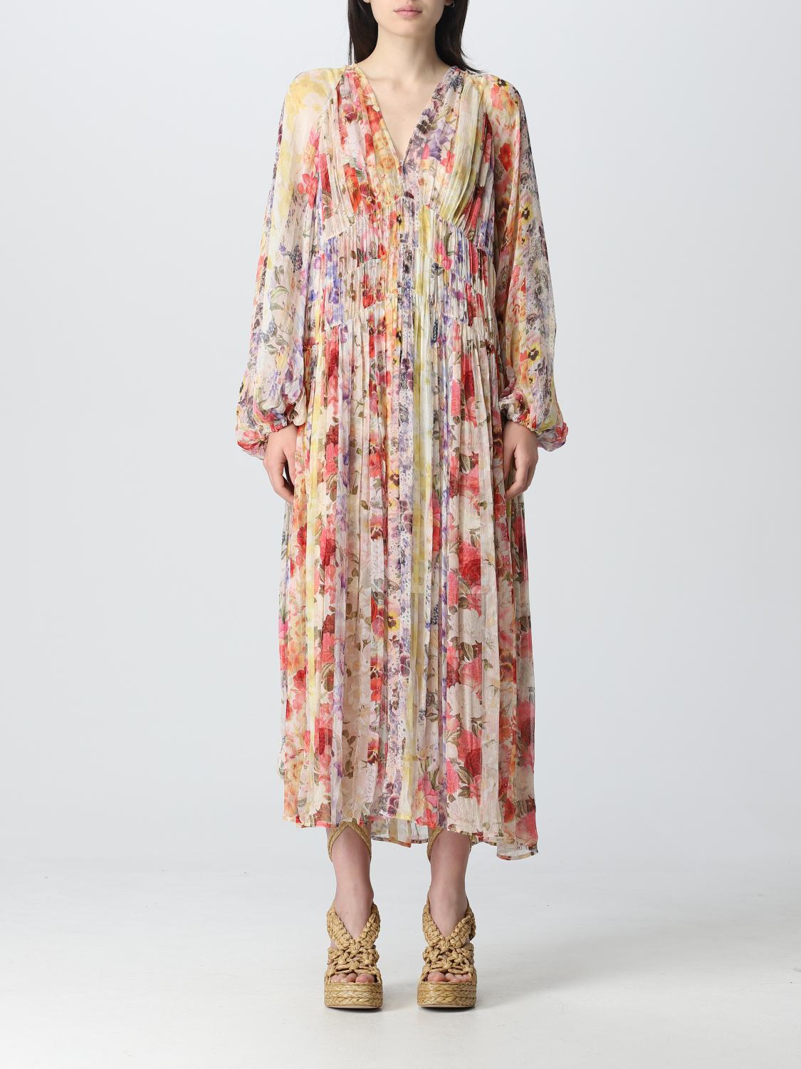 Zimmermann Dress Woman Color Multicolor | ModeSens