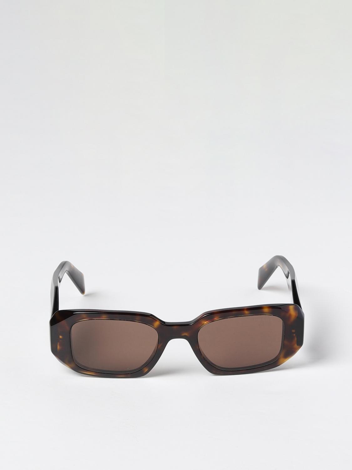 PRADA: sunglasses for woman - Brown | Prada sunglasses SPR 17W online ...