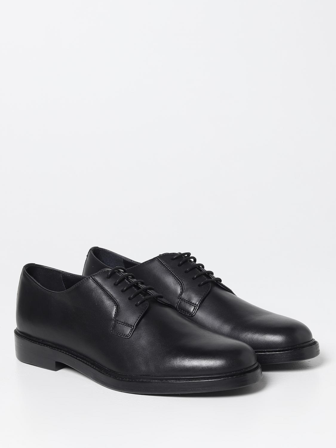 MANUEL RITZ: Derby in pelle liscia - Nero | Scarpe Stringate Manuel ...