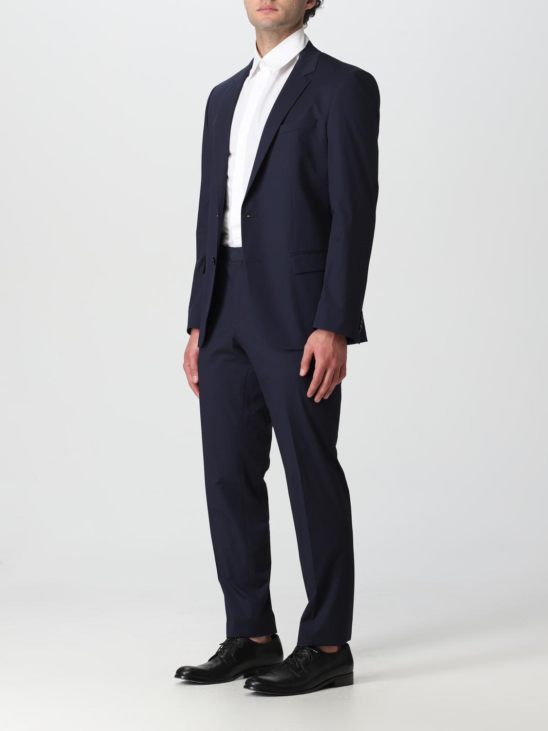HUGO: suit for man - Blue | Hugo suit 50491056 online on GIGLIO.COM